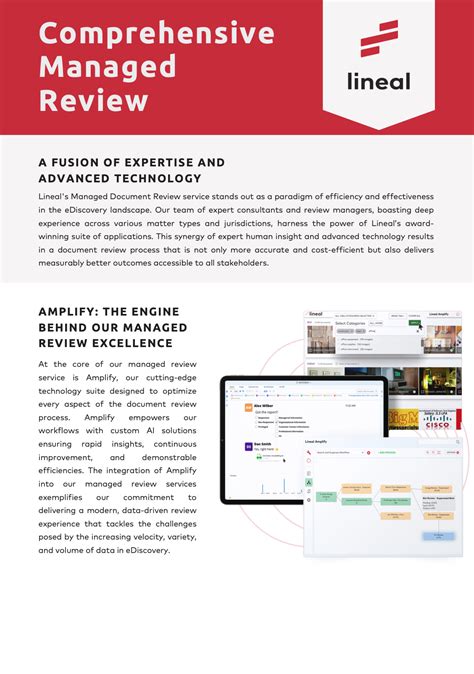 Managed Document Review Info Sheet Lineal