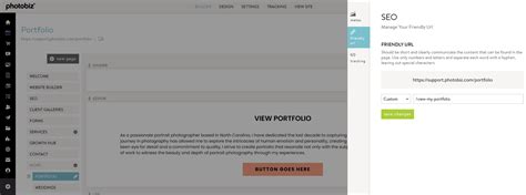 how to create friendly urls photobiz knowledge base
