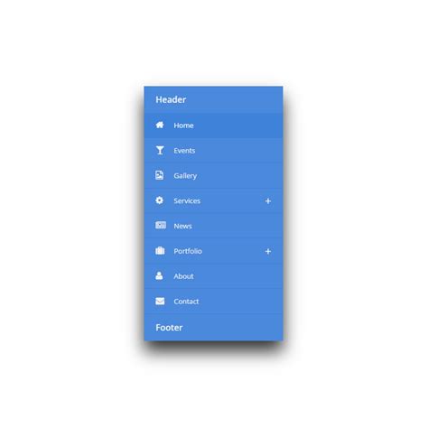 Jquery Accordion Menu By Marcoarib Codecanyon