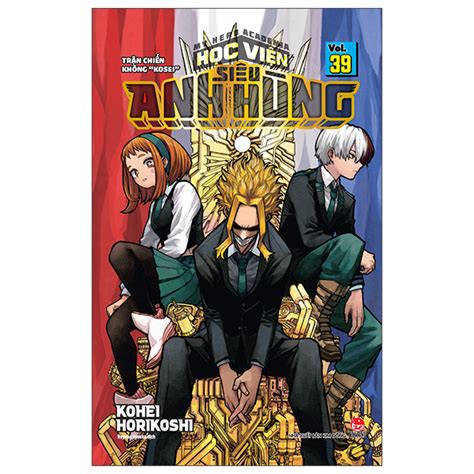 Tải Sách Bộ My Hero Academia Học Viện Siêu Anh Hùng Tập 39 Trận