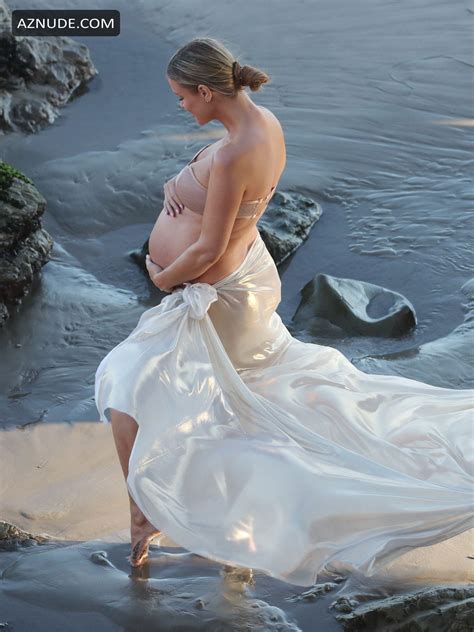 Joanna Krupa Looks Dreamy During A Sunset Beach Photoshoot Aznude