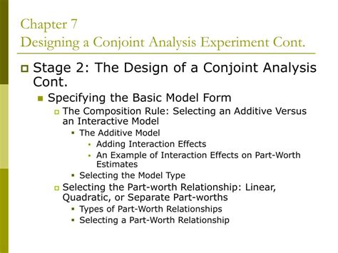 PPT Multivariate Data Analysis Chapter Conjoint Analysis PowerPoint Presentation ID