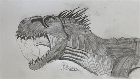 Scorpius Rex Drawing