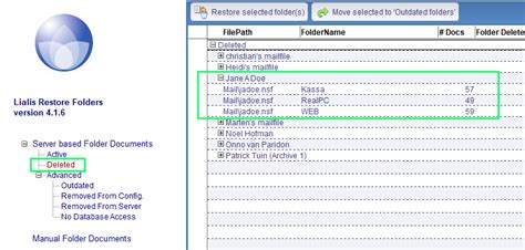 Hcl Lotus Notes Email Folder Restore Tool By Lialis