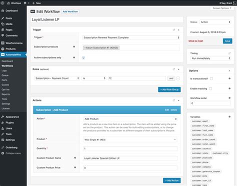 Subscription Add Remove Product Actions Documentation Woocommerce