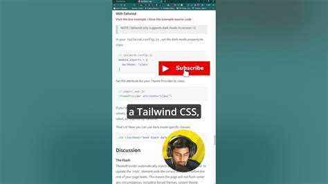 how to add dark and light mode in nextjs nextjs tailwindcss darkmode darktheme youtube