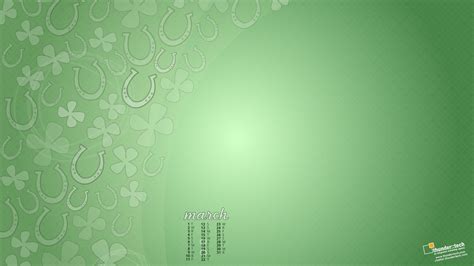 March Calendar Background