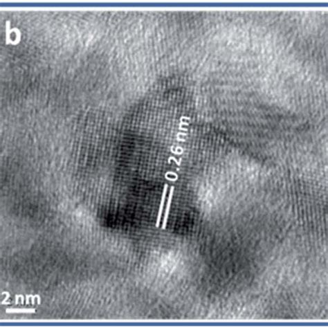 A Transmission Electron Micrograph B High Resolution Transmission Download Scientific