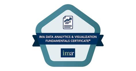 Ima Data Analytics And Visualization Fundamentals Certificate® Was Issued By Maddisen Robinson