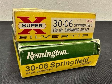 2 Boxes Of 30 06 Springfield Creamer Auction