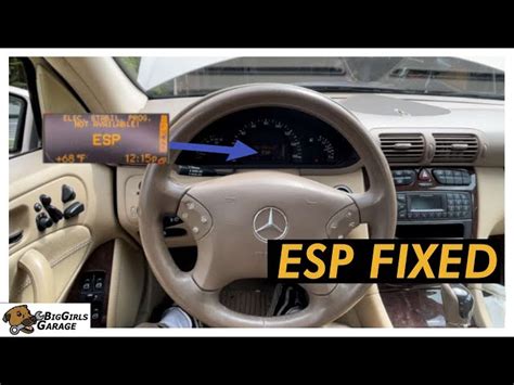 What Is Esp Warning Light On Mercedes Benz Shelly Lighting