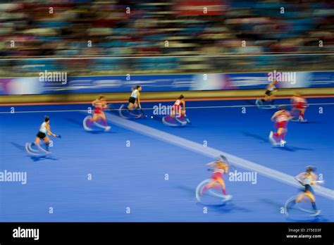 Argentinas Sofia Cairo Dribbles During The Womens Field Hockey Gold Medal Match Against United