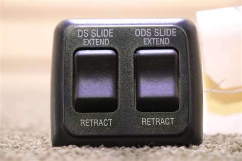 RV Components USED RV DS ODS EXTEND RETRACT SLIDE OUT SWITCH PANEL