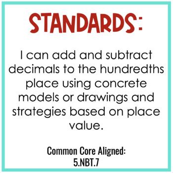 Adding And Subtracting Decimals Slides Lesson By Love Learning TPT