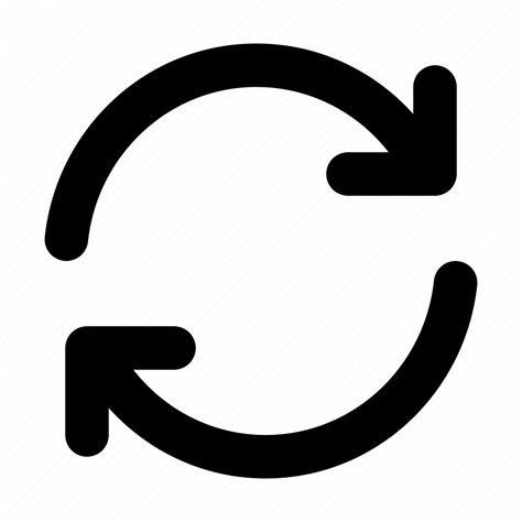 Refresh Arrows Loading Sync Rotate Reload Update Icon Download On Iconfinder