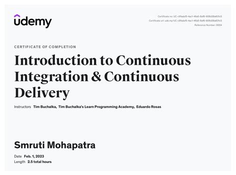 Smruti Ranjan Mohapatra On Linkedin Udemy Course Completion Certificate