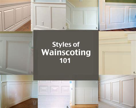 6 Different Types Of Wainscoting Panels For Your Home Cjuei