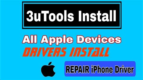 How To Install Iphone Drivers All Apple Phones Driver Repair Using