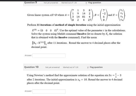 solved please solve this problems using matlab and share the