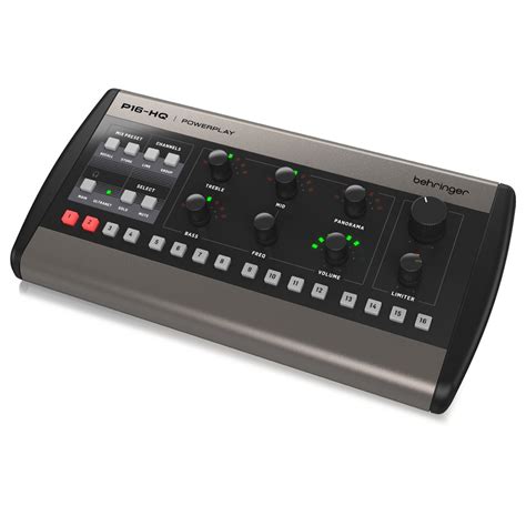 Behringer P16 HQ 16 Channel Personal Monitoring Mixer At Gear4music