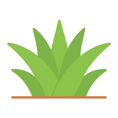 Premium Vector Grass Vector Illustration Style