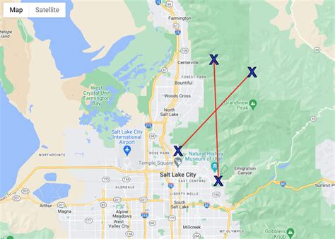Utah Treasure Hunt 2024 Map Mei Matilde