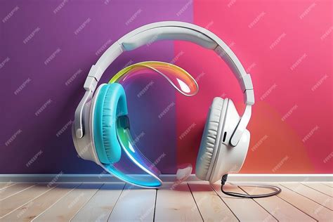 Premium Photo 3d Rendering Of White Symbol Of Communication Bubble With Headphone Inside Icon