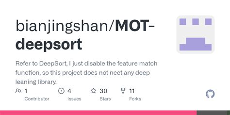 Github Bianjingshan Mot Deepsort Refer To Deepsort I Just Disable The Feature Match Function
