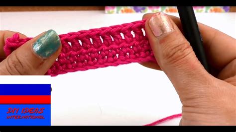 Основы вязания крючком Воздушная петля Столбик без накида Полустолбик с накидом Столбик с