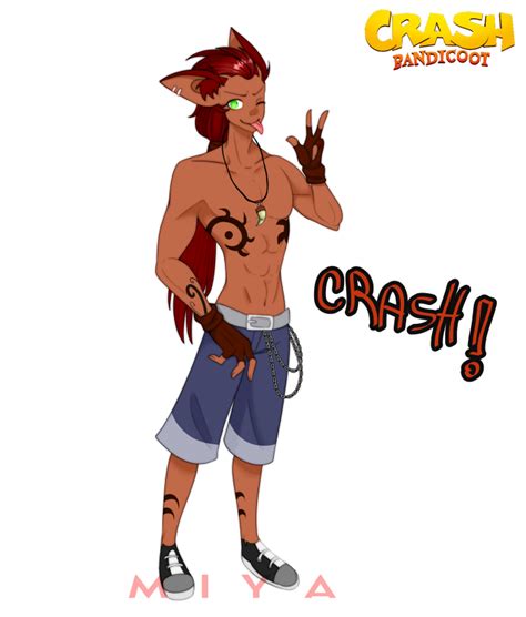 Crash Bandicoot Au By Miyey On Deviantart