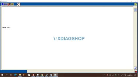 VXDIAG VCX NANO Ford Mazda IDS Common Errors And Solutions