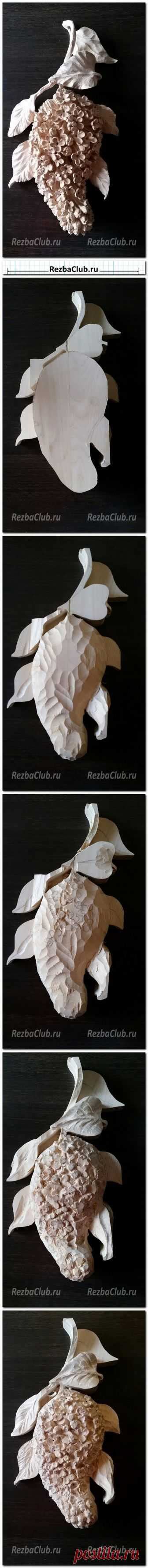 Как вырезать из дерева цветущую сирень Самодельщики Постила