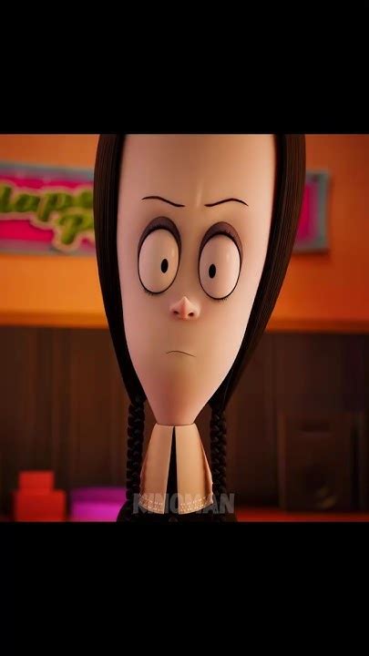 Уэнсдей читает мысли😳 Мульт Семейка Аддамс Горящий тур кино момент сериал Youtube