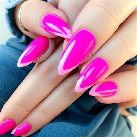 Premium Photo Colourful Nails