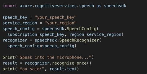 Building Voice Assistants With Azure Speech Sdk And Openai Api