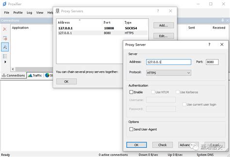 Burpsuite Proxifier抓取exe数据包 Websec80 博客园