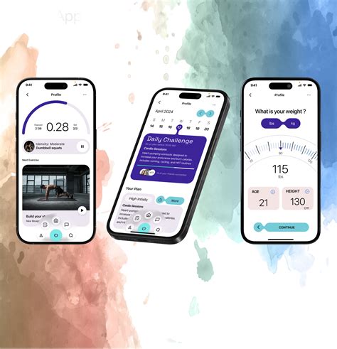 Fitness App 1 Images Behance