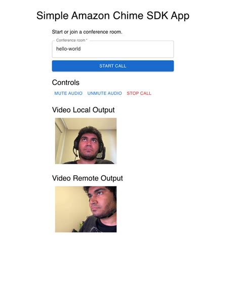 building a video chat with the amazon chime sdk webrtc ventures