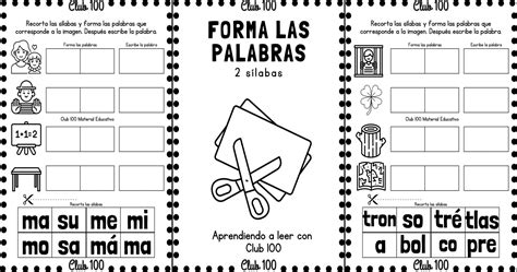 Hojas De Trabajo Para Recortar Y Pegar Para Primer Grado