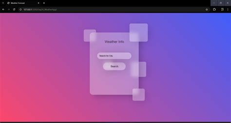 Completed 30daysjschallenge Weather App Siddhant Herale Posted On The Topic Linkedin