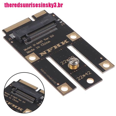 BRSKY M 2 NGFF Key A E Key A To Mini Pci E Express Adapter For Wifi