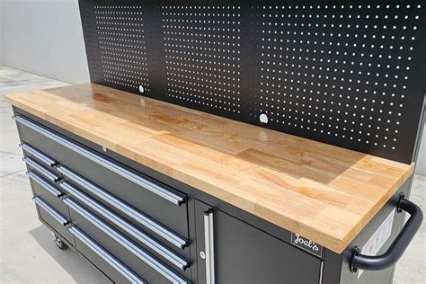72 Black Mobile Toolbox Workstation Joels Garage Gear