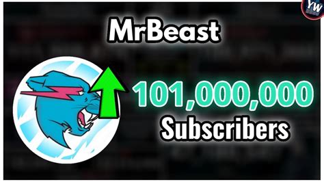 Mrbeast Hitting 101 Million Subscribers Moment 190 Youtube