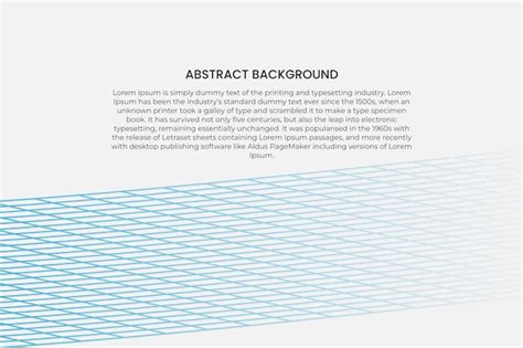Premium Vector Abstract Blue Line Wave Background Modern Blue Line