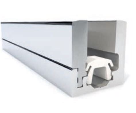 Profil Ustar 05 Chromé Brillant Longueur De 3m Pour Verre 12mm Ref