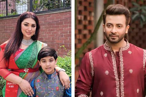 Shakib Khan Apu Biswas Apu Biswas And Shakib Khan Take A Decision For Their Son Abram Khan Joy