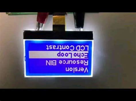 Cog Driver Ic St7565r Stn Blue Type Spi Matrix Lcd 128x64 Lcd Display China Lcd Display And