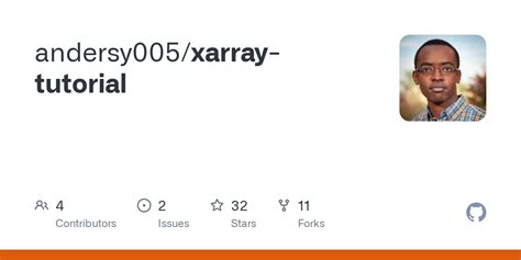 Github Andersy005xarray Tutorial