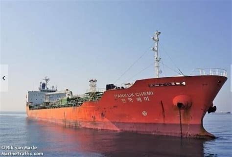 Iran Seizes South Korean Tanker For Polluting Persian Gulf Waters