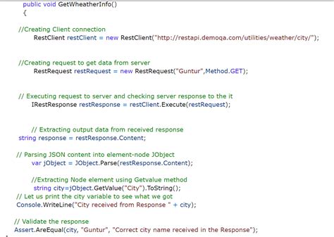 Read Json Response Body Using Rest Sharp Pipers Blog The Tester